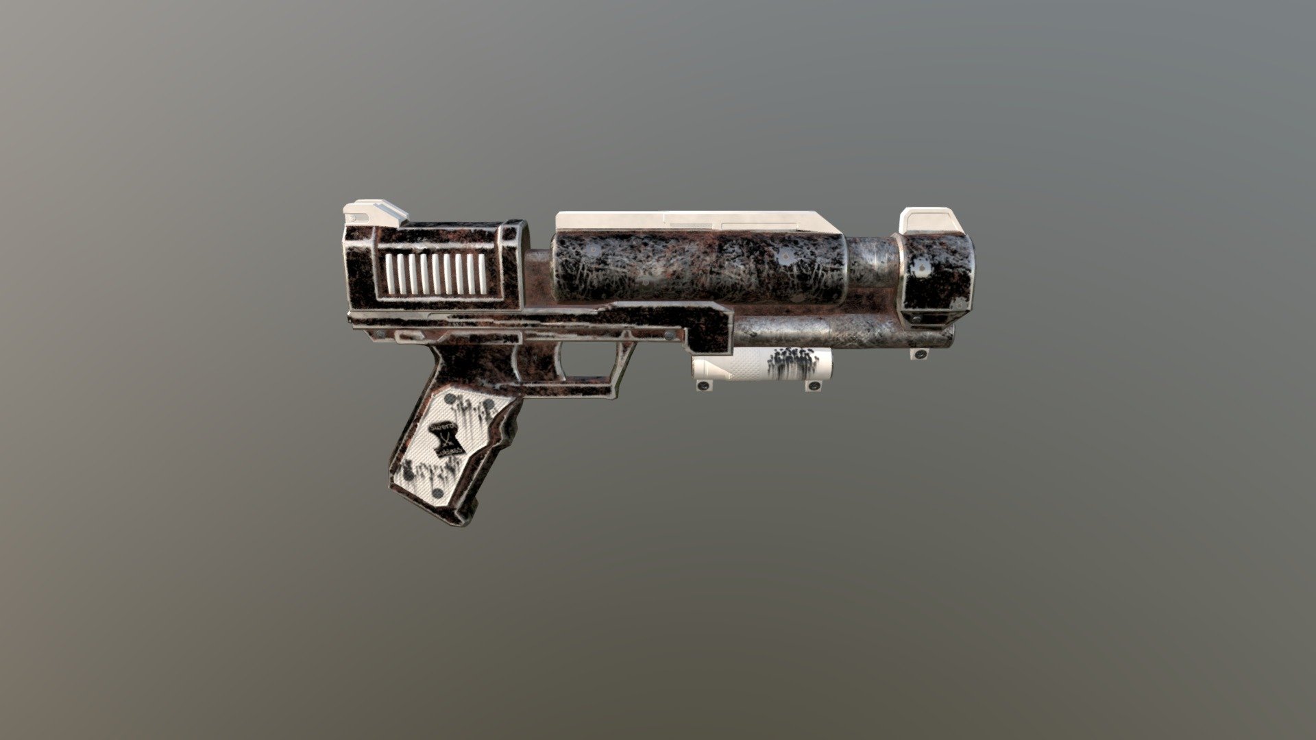 2nd year gun (sword and cutlass) - 3D model by Leng10 [ff9c6e6] - Sketchfab