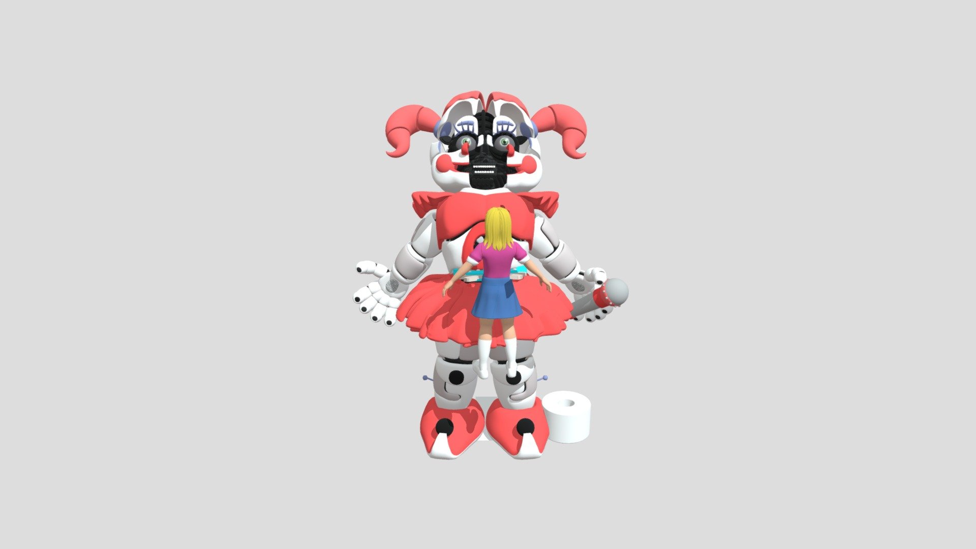 Elizabeth death circus baby - 3D model by wertytwerty22 [ff9ccc3 ...