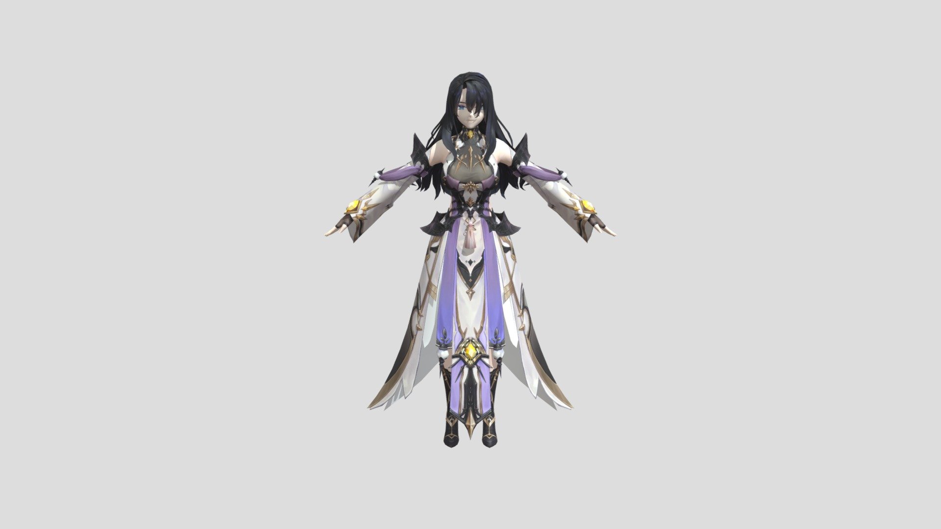Isolet_Cos20Advance King's raid - Download Free 3D model by ...