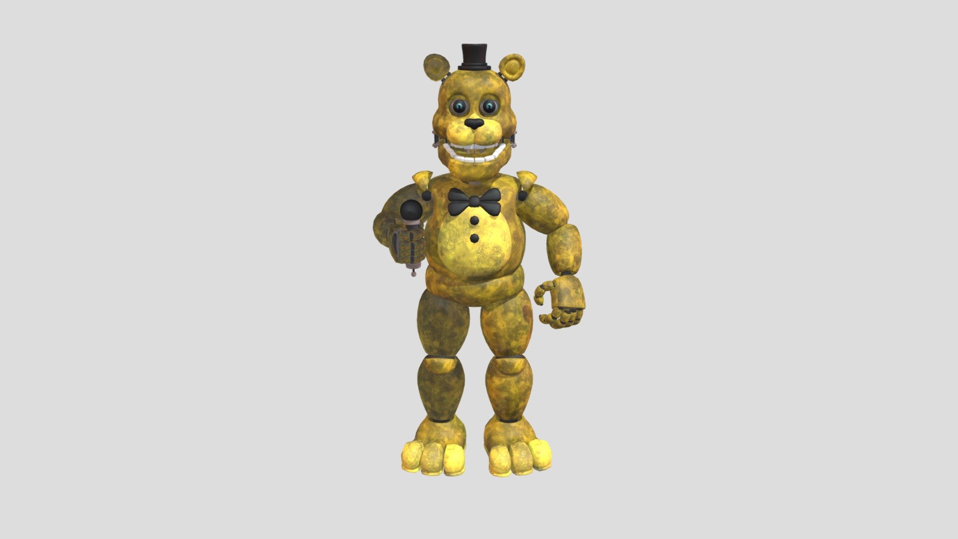 Fredbear - Download Free 3D model by Bud22 [ff9d34a] - Sketchfab