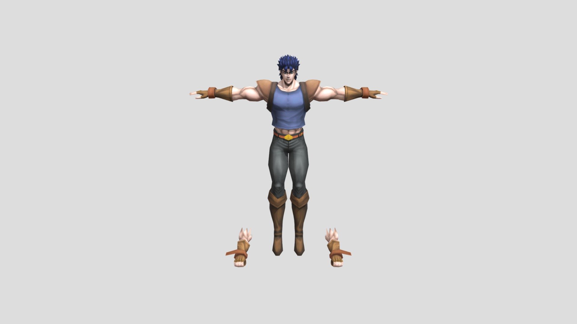 Jonathan Joestar - Download Free 3D model by 00088801 [ff9d680] - Sketchfab