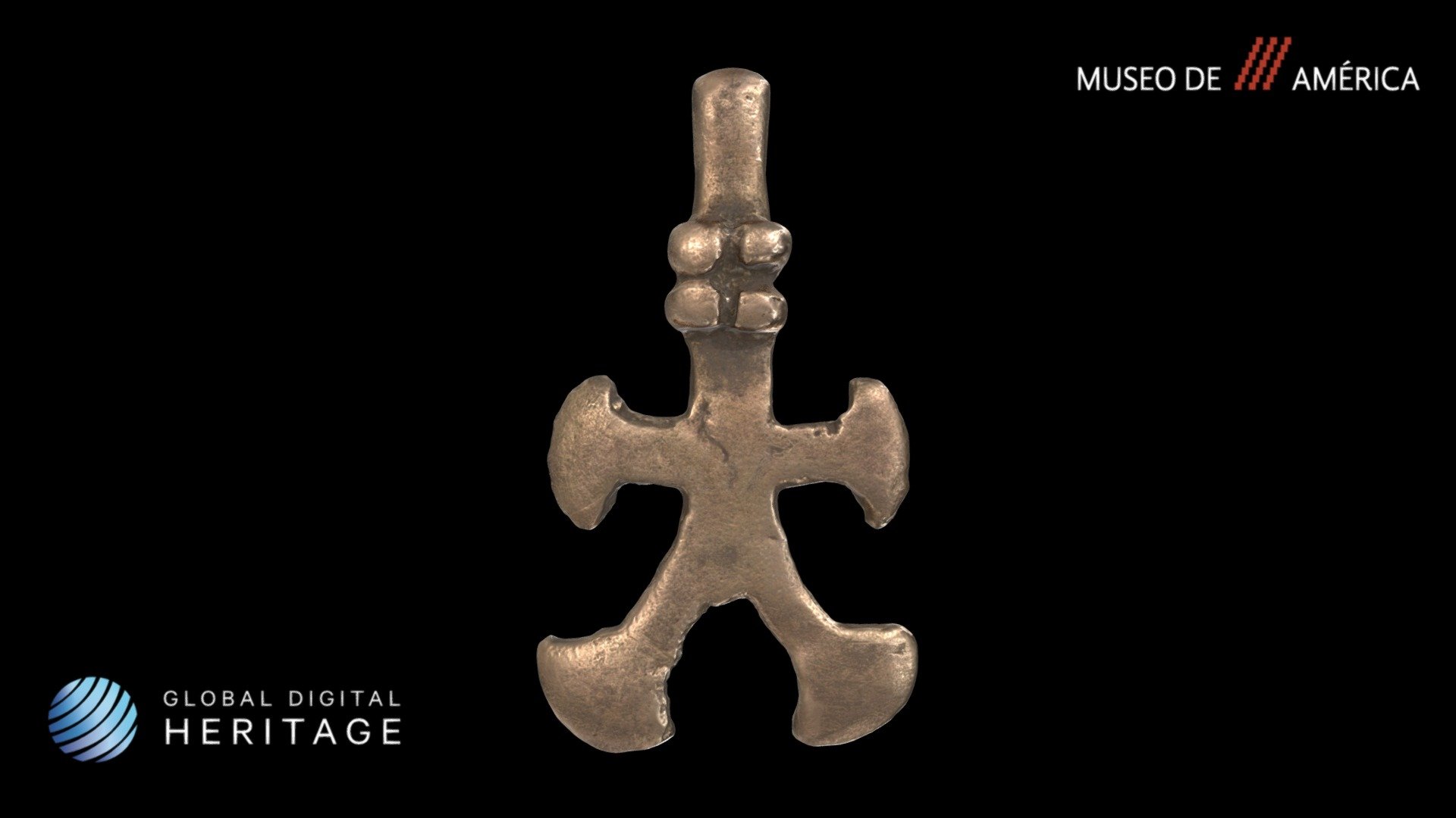 Pendant, Quimbaya culture - Download Free 3D model by Global Digital ...