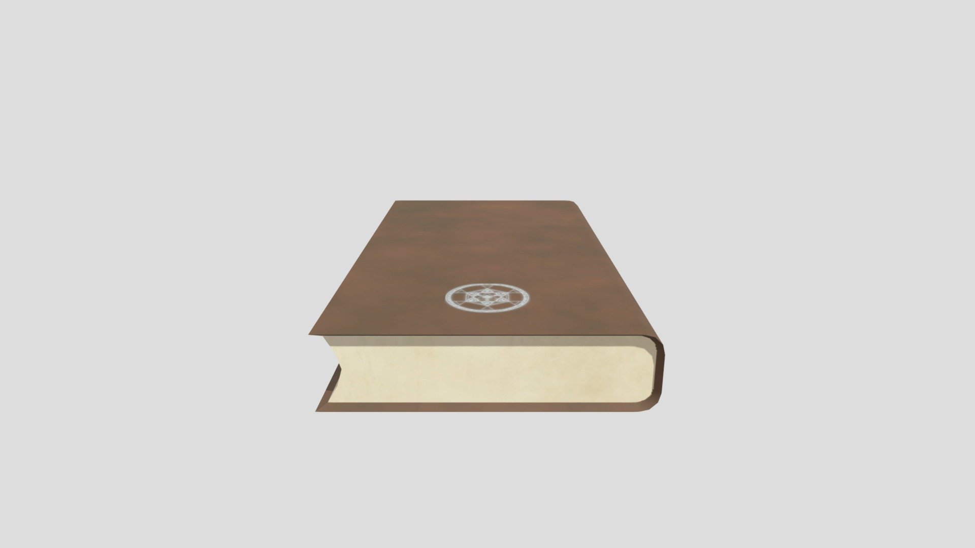 Magic book no texture - 3D model by 160214419 [ff9e319] - Sketchfab