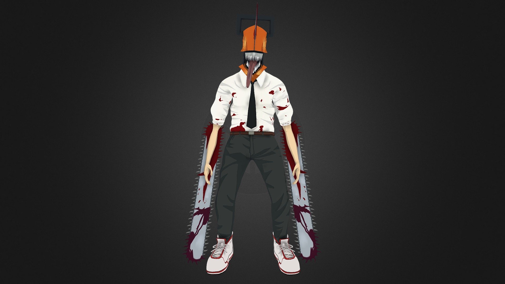 Chainsaw man - Denji - 3D model by killing time modeling (@0706530a ...