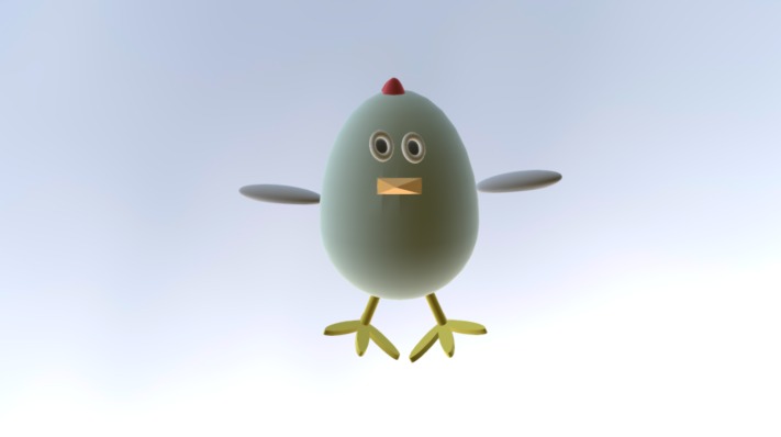 Eggy - Download Free 3D model by AndresRenaud [ff9ef6d] - Sketchfab