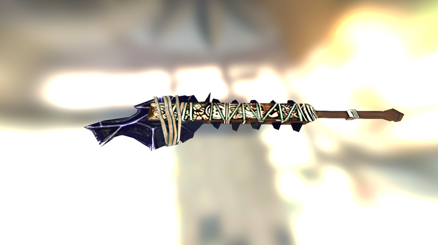 Obsidian Greatsword - 3D model by charliej1 [ff9f741] - Sketchfab