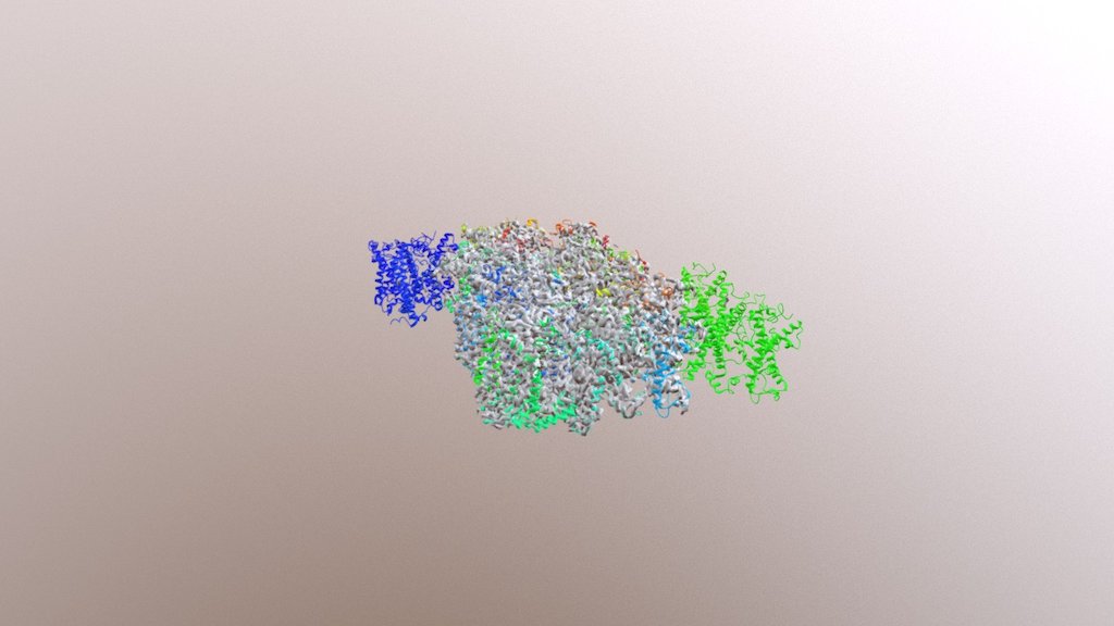 EMDB › EMD-6741 - 3D model by Interactive 3D Data (@proteinsimulation ...