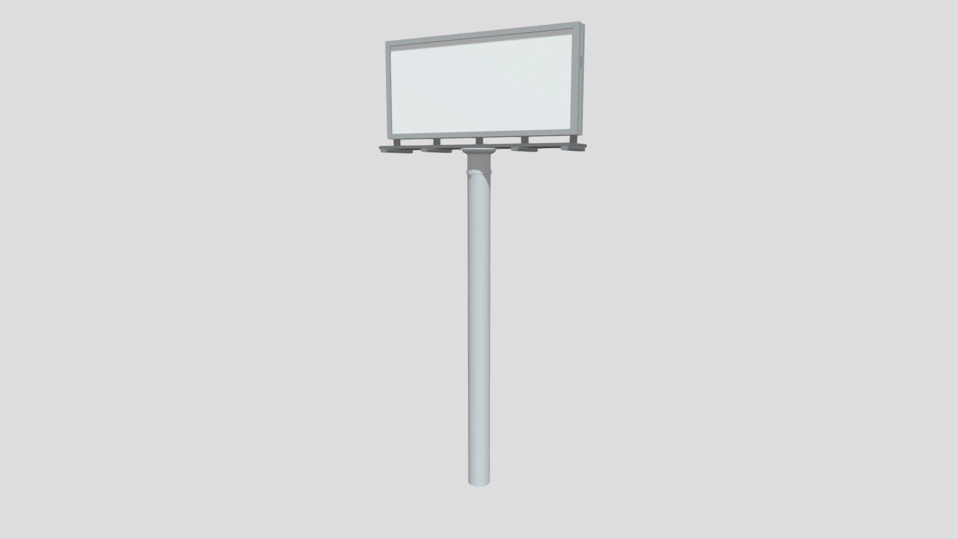 Advertising Board - Buy Royalty Free 3D model by Ed+ (@EDplus) [ffa03d2 ...