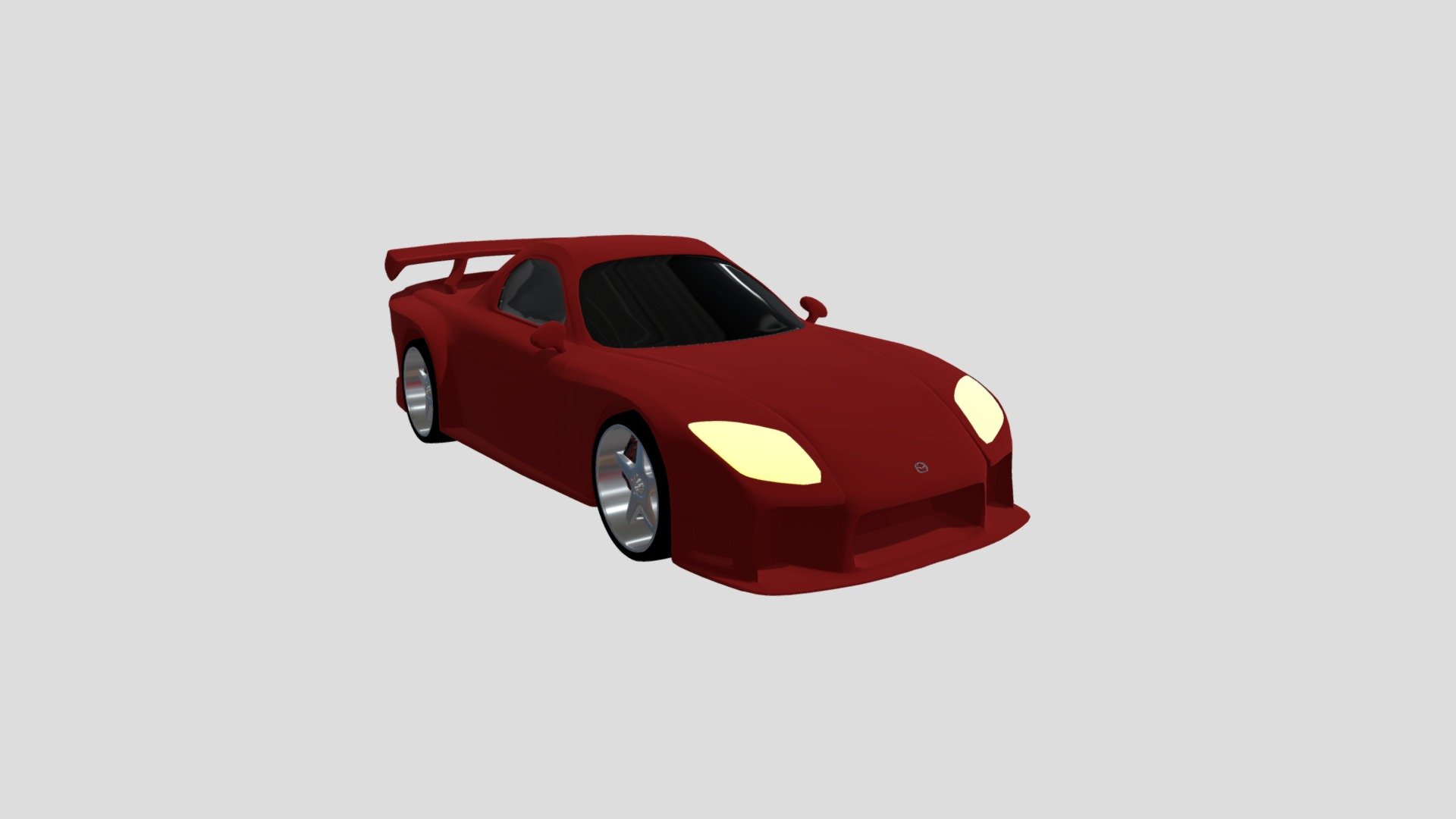 Mazda RX-7 - Download Free 3D model by ynimaxoffice [ffa18eb] - Sketchfab