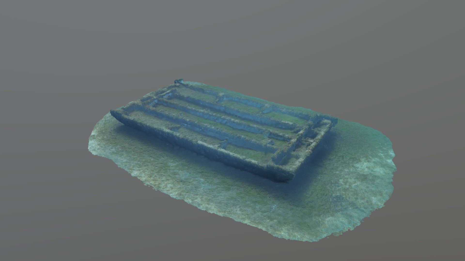 North Colborne Island Barge - 3D model by Shot Line Diving ...