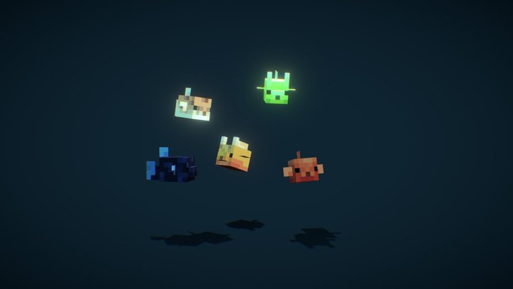 Minecraft-animals 3D models - Sketchfab