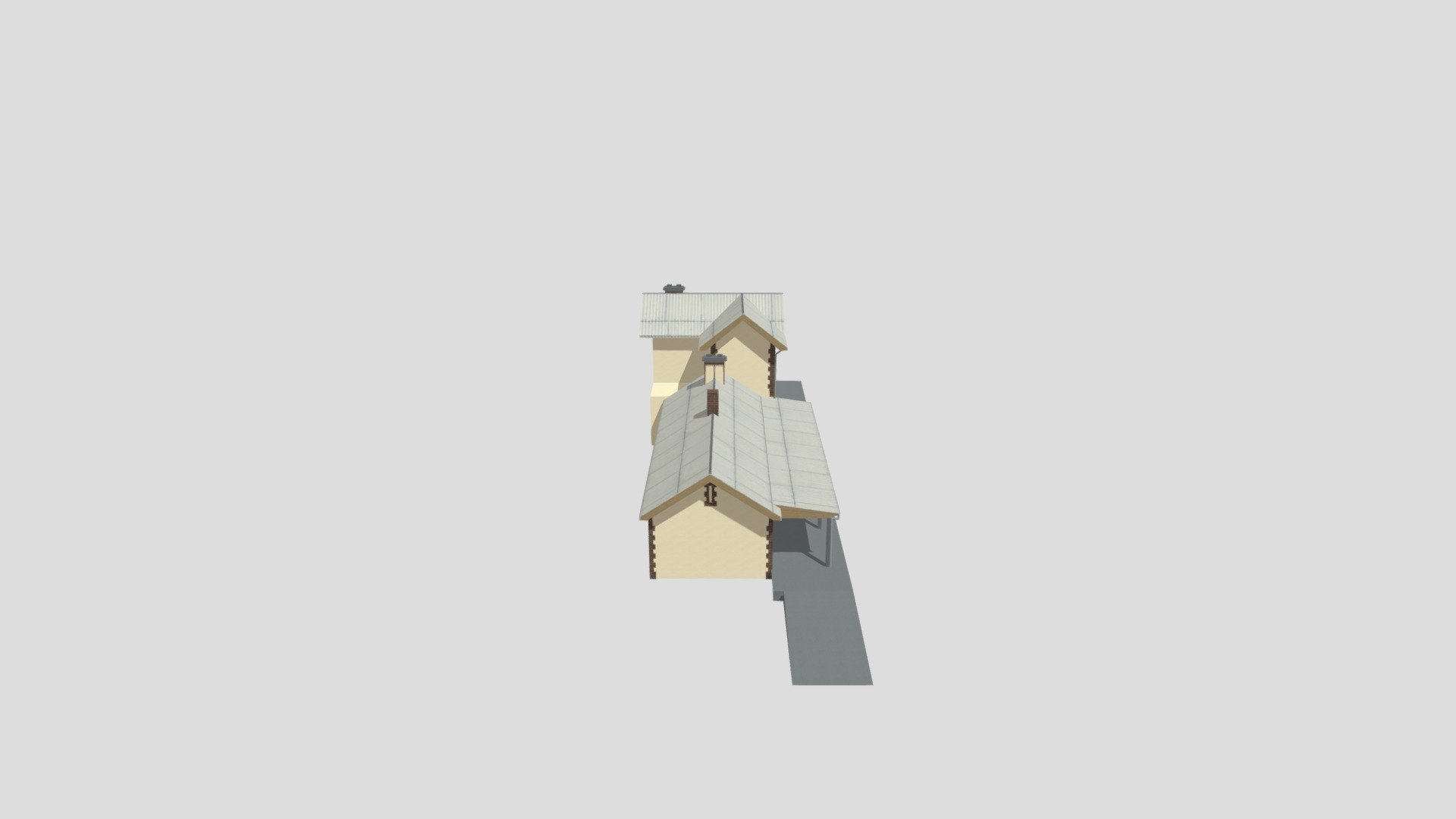 Railway Station (Shire of Beverley) - 3D model by 3dwalkabout ...
