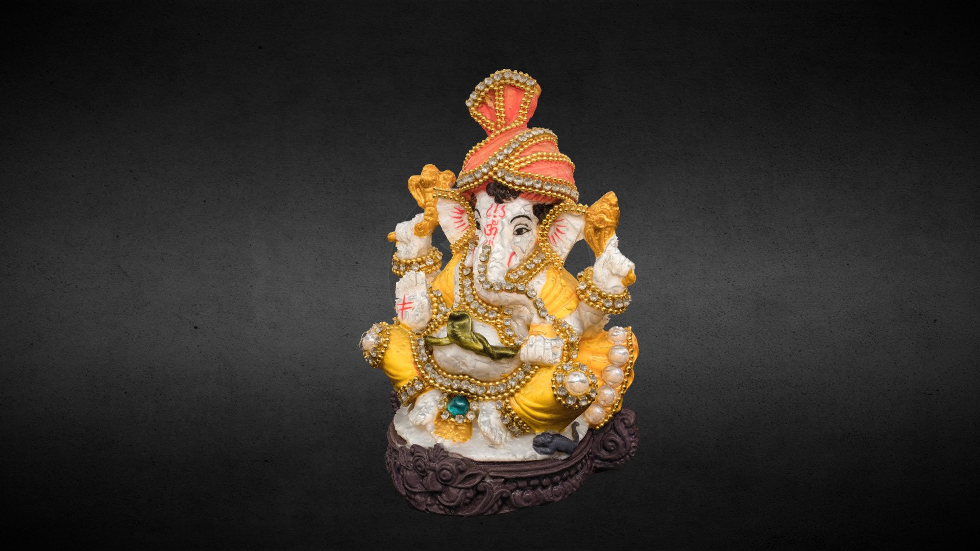 Ganesha figurine - raw scan - Buy Royalty Free 3D model by Zygomir ...