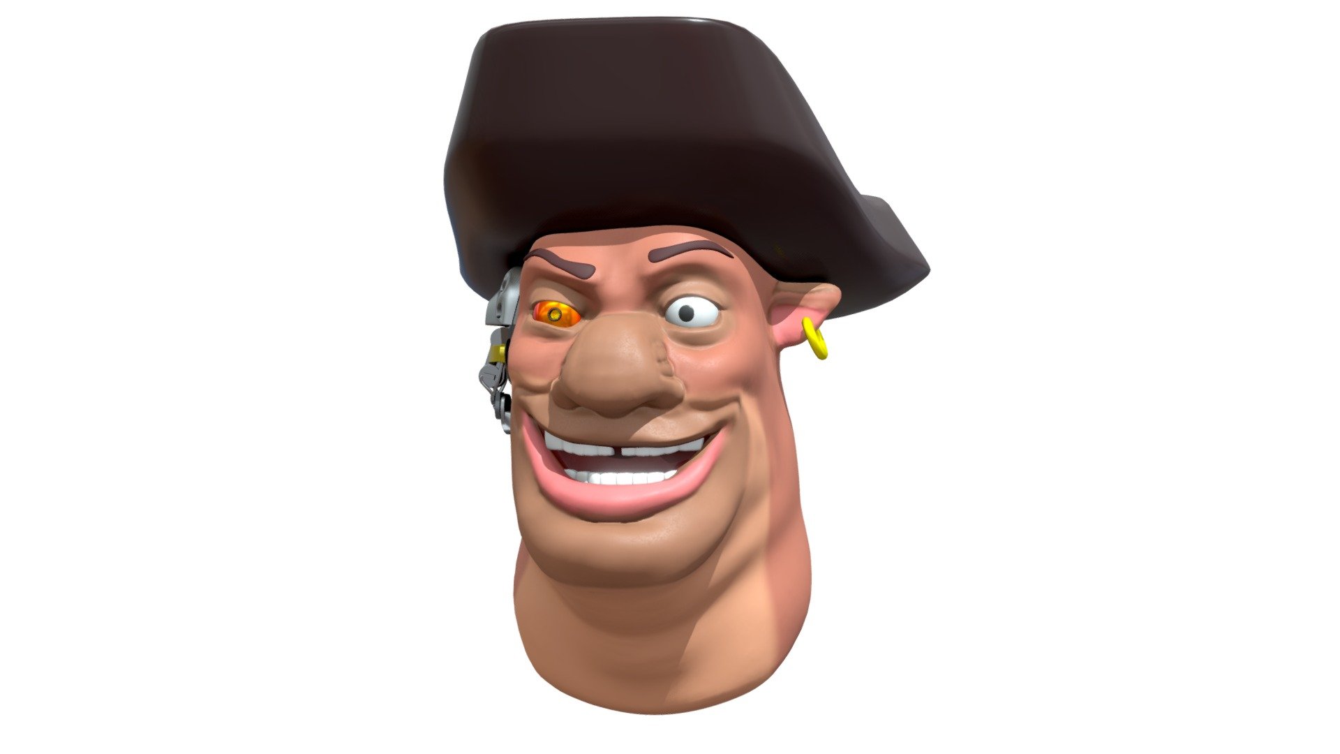 John Silver - The Treasure Planet - Download Free 3D model by Lukas ...