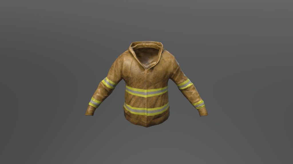 Fireman Jacket - 3D model by frayw [ffa53bc] - Sketchfab