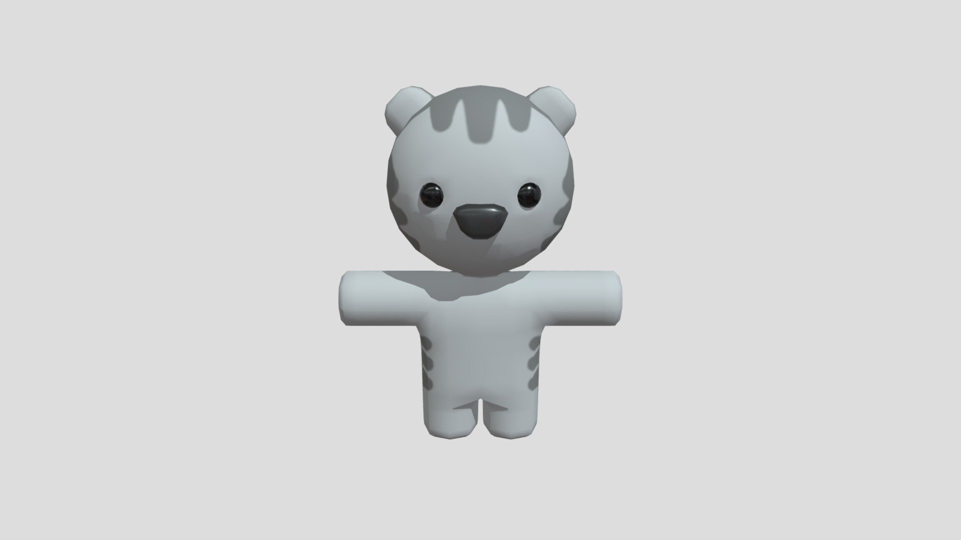 Kitty Cat - Unity 3d Avatar - Buy Royalty Free 3D model by LB3D ...