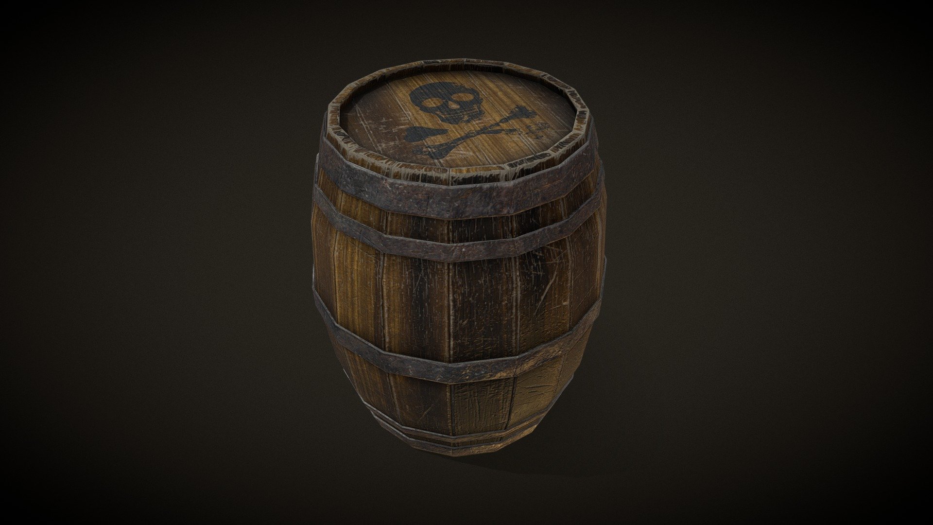 Dangerous_Barrel_Texturing_Homework - Download Free 3D model by ...