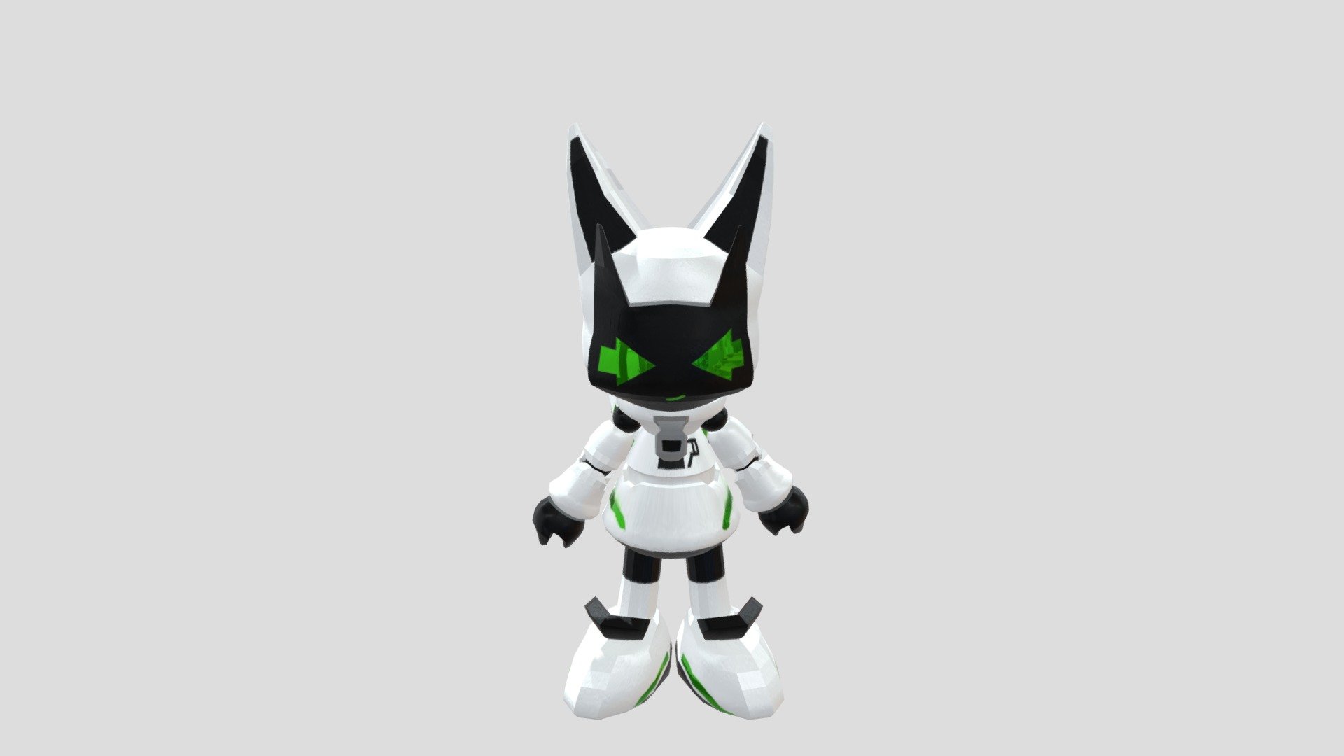 Yandroid Fox - 3D model by Ariel_Merc [ffa8d15] - Sketchfab