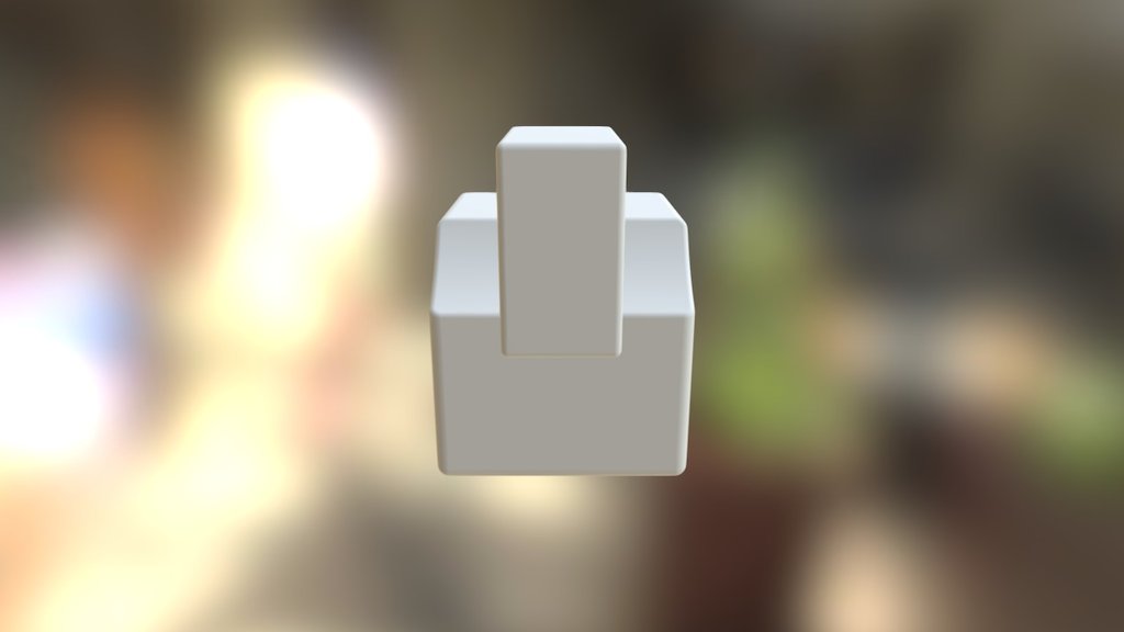 Siamese Cube Adapter | Edge Piece - 3D model by TDG [ffa92cc] - Sketchfab
