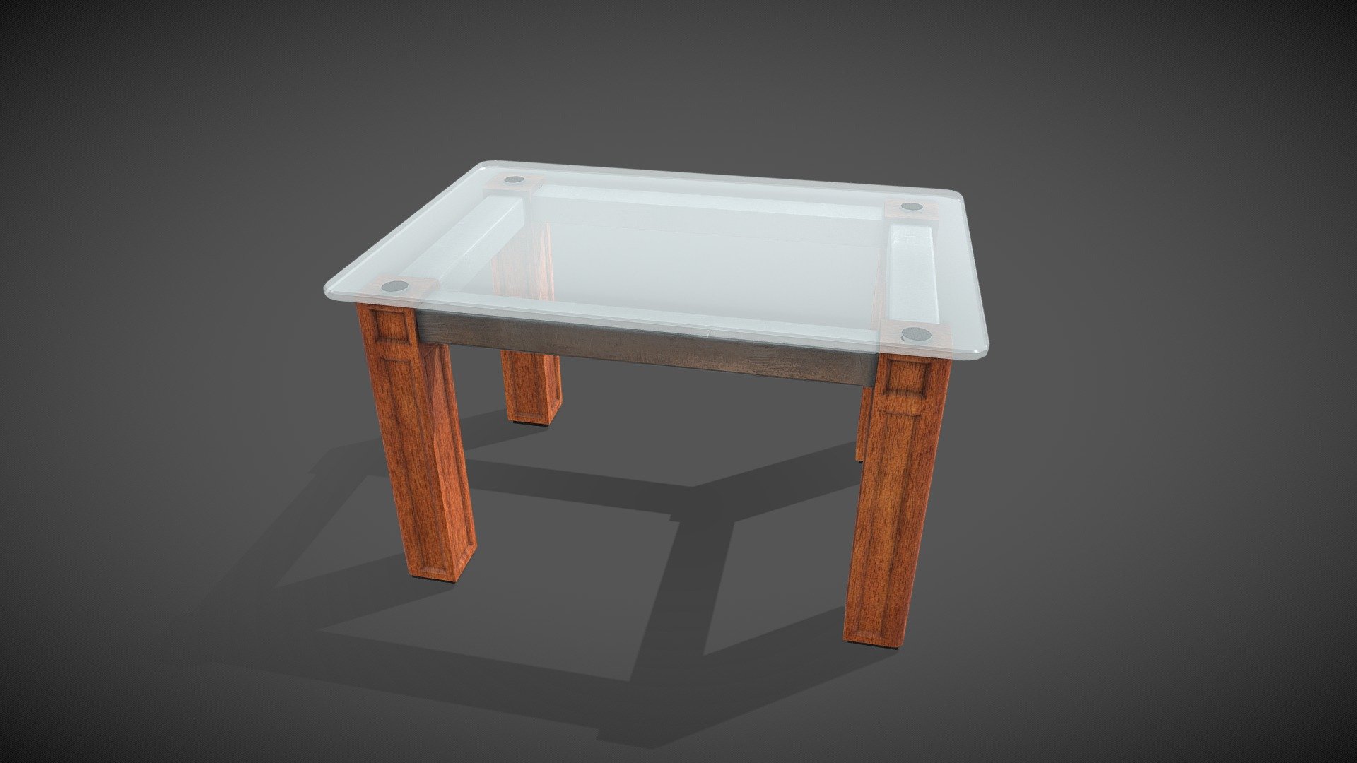 Glass Table - 3D model by BJW [ffaa1c2] - Sketchfab