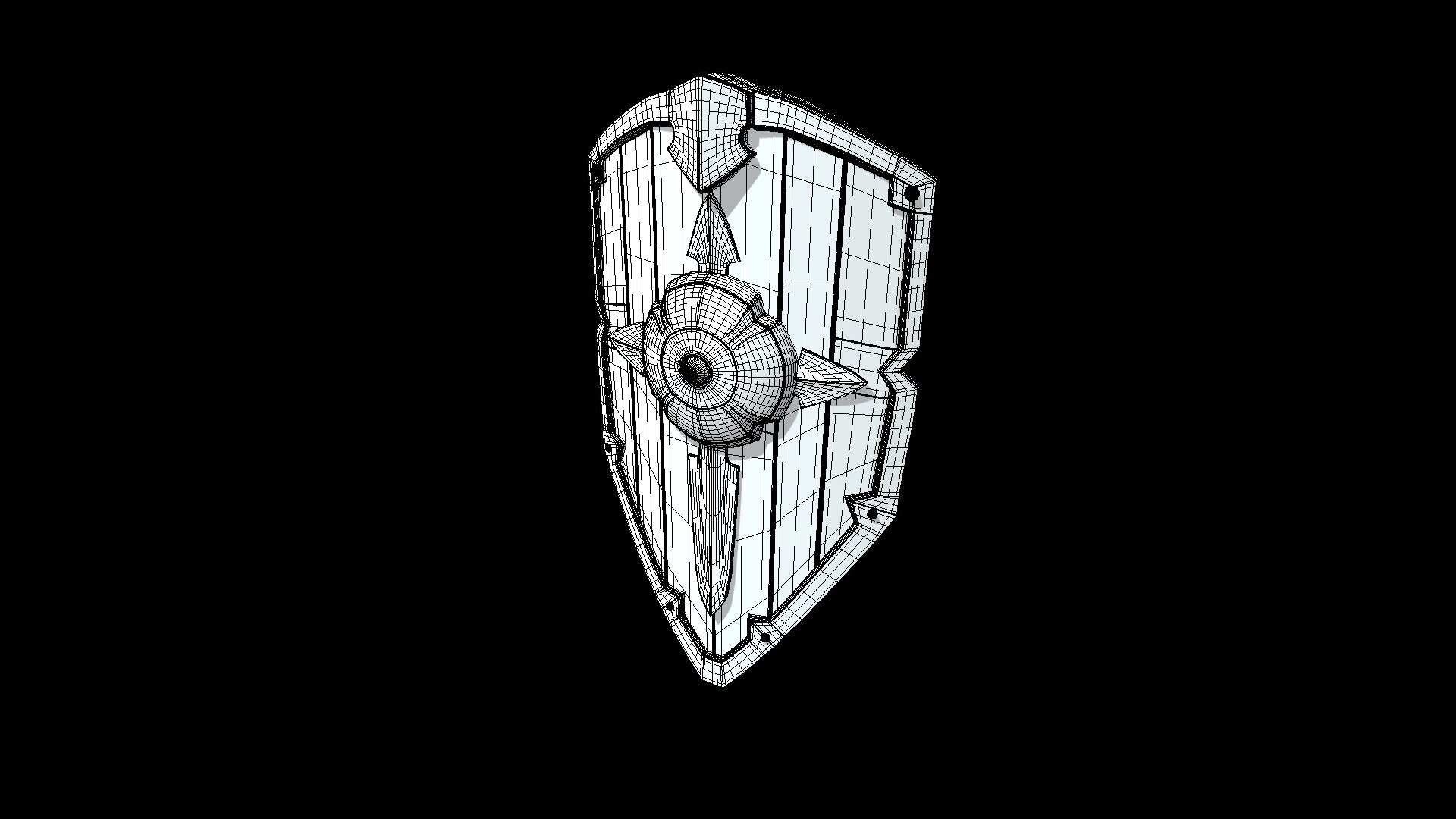 Shield - 3D model by Ardour_stroke [ffaab46] - Sketchfab