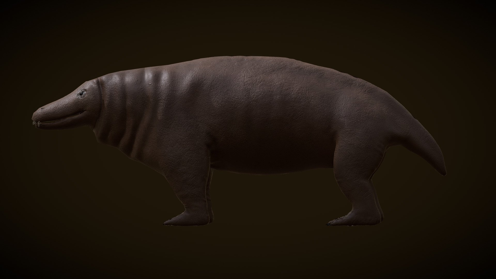 Jonkeria, Paleozoic Creature - 3D model by AH (@agher) [ffab128 ...