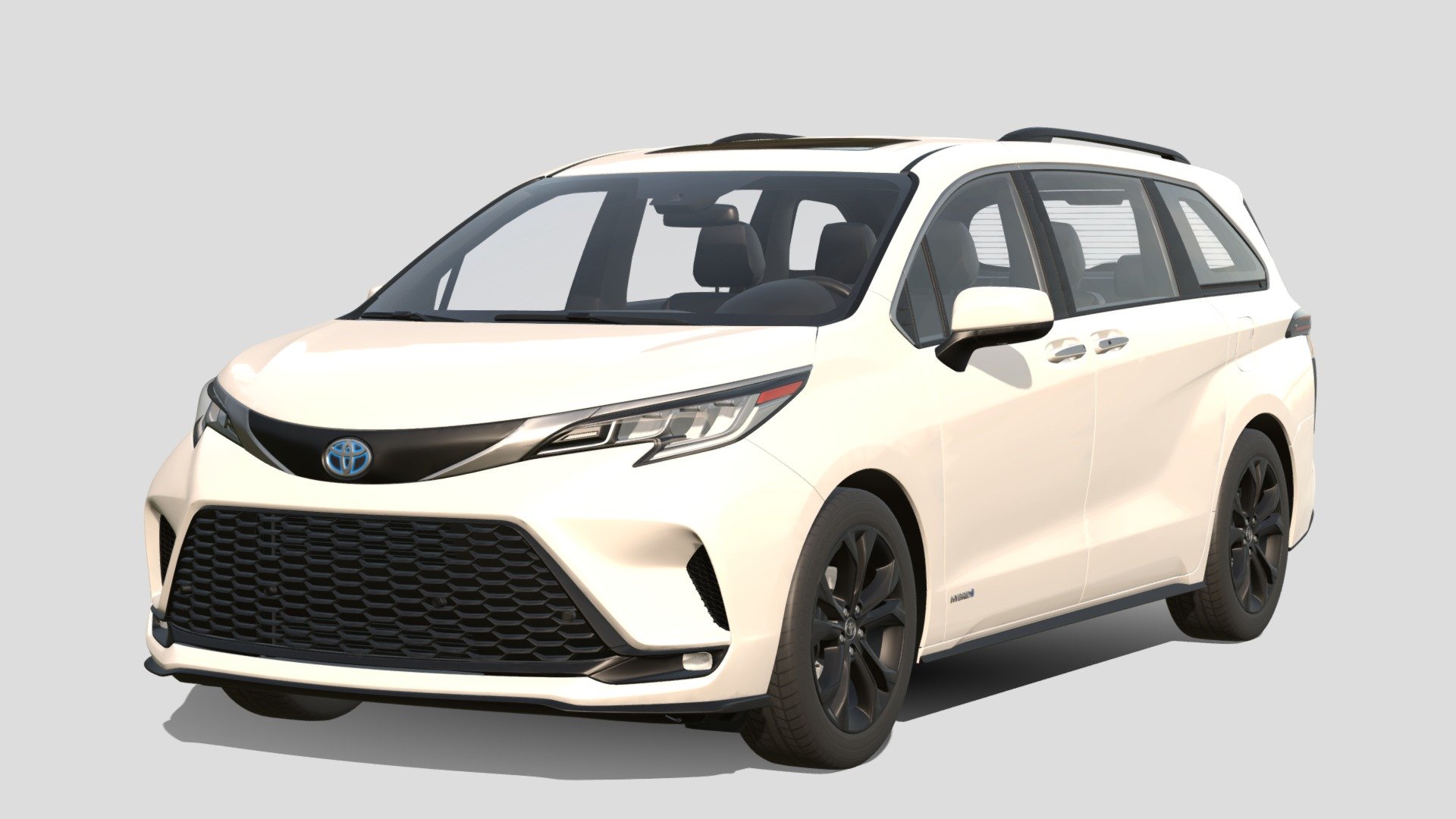 2022 Toyota Sienna XSE - Download Free 3D model by OUTPISTON [ffaca37] - Sketchfab