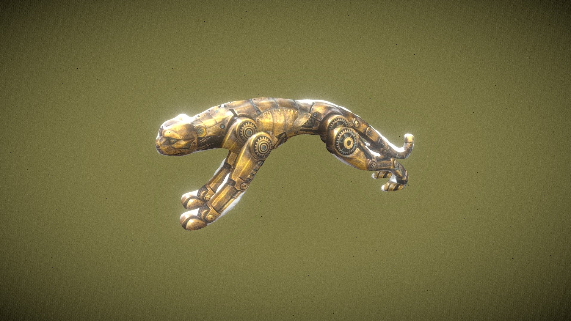 Steampunk tigre - Techno - Download Free 3D model by lefort.ella ...