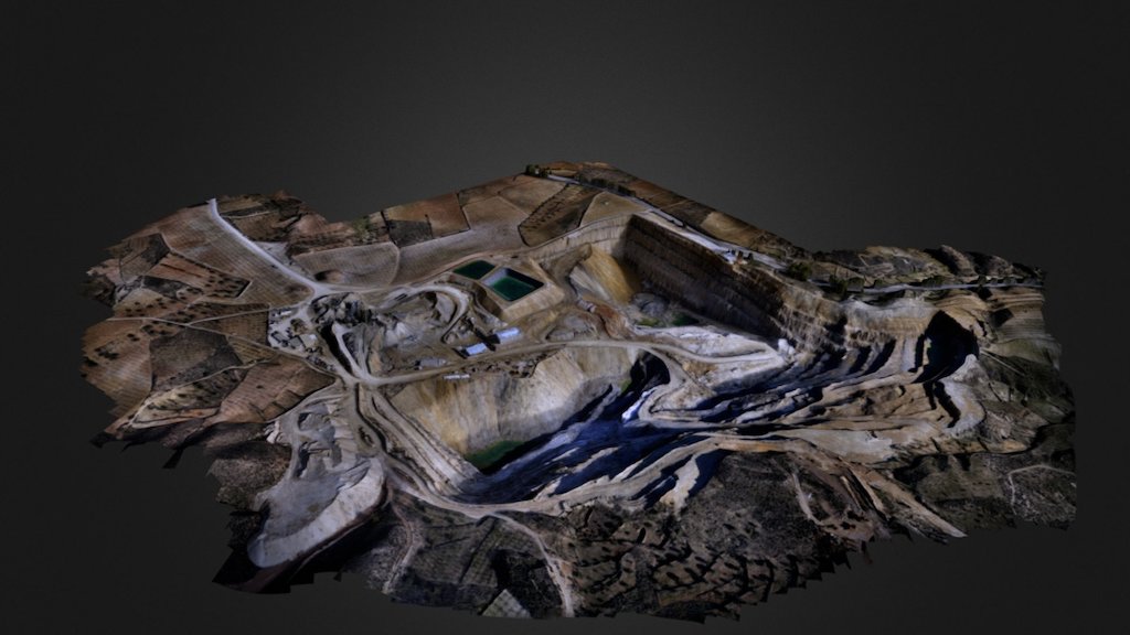 Cantera Marylin - 3D model by dronesurvey [ffafae7] - Sketchfab