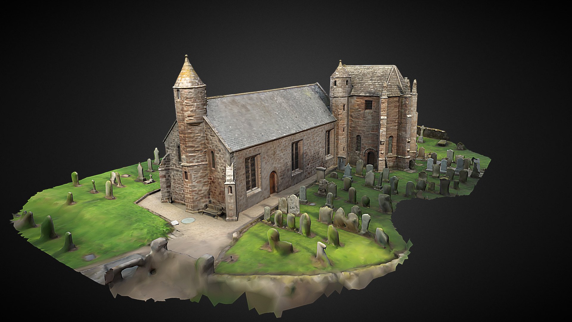 Kirk of Saint Ternan, Arbuthnott, Aberdeenshire - Download Free 3D ...