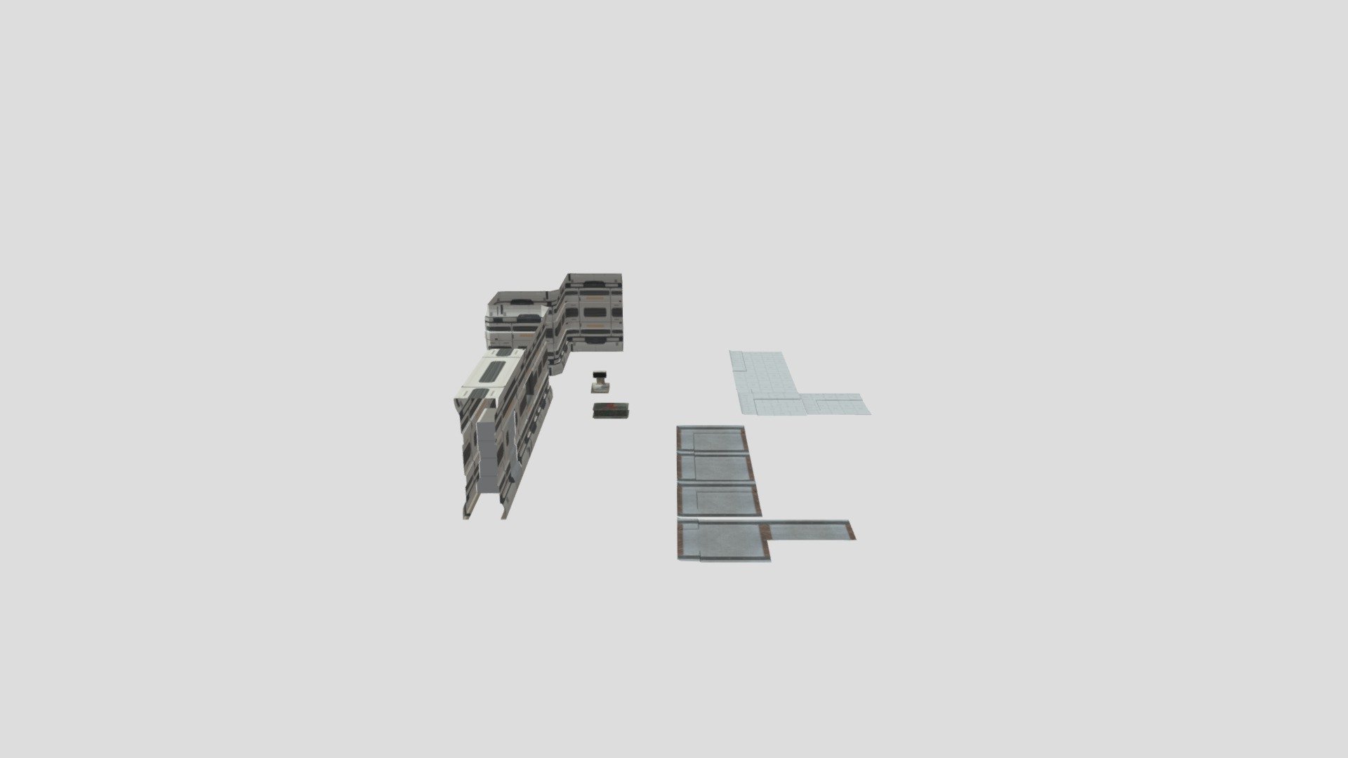 N Lester Modular Assets - Download Free 3D model by NukedGames [ffb0c80 ...