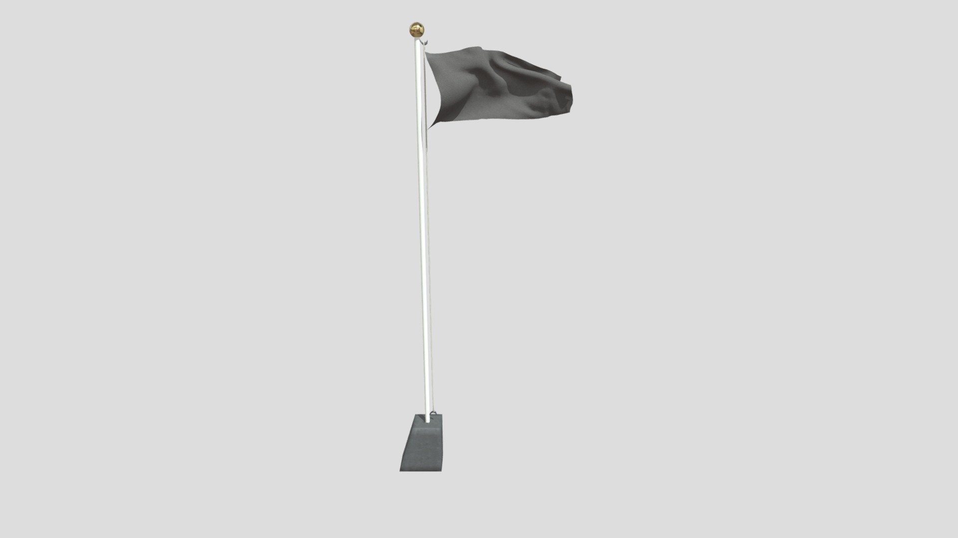 Flagpole - 3D model by bhaykBOX [ffb1df7] - Sketchfab