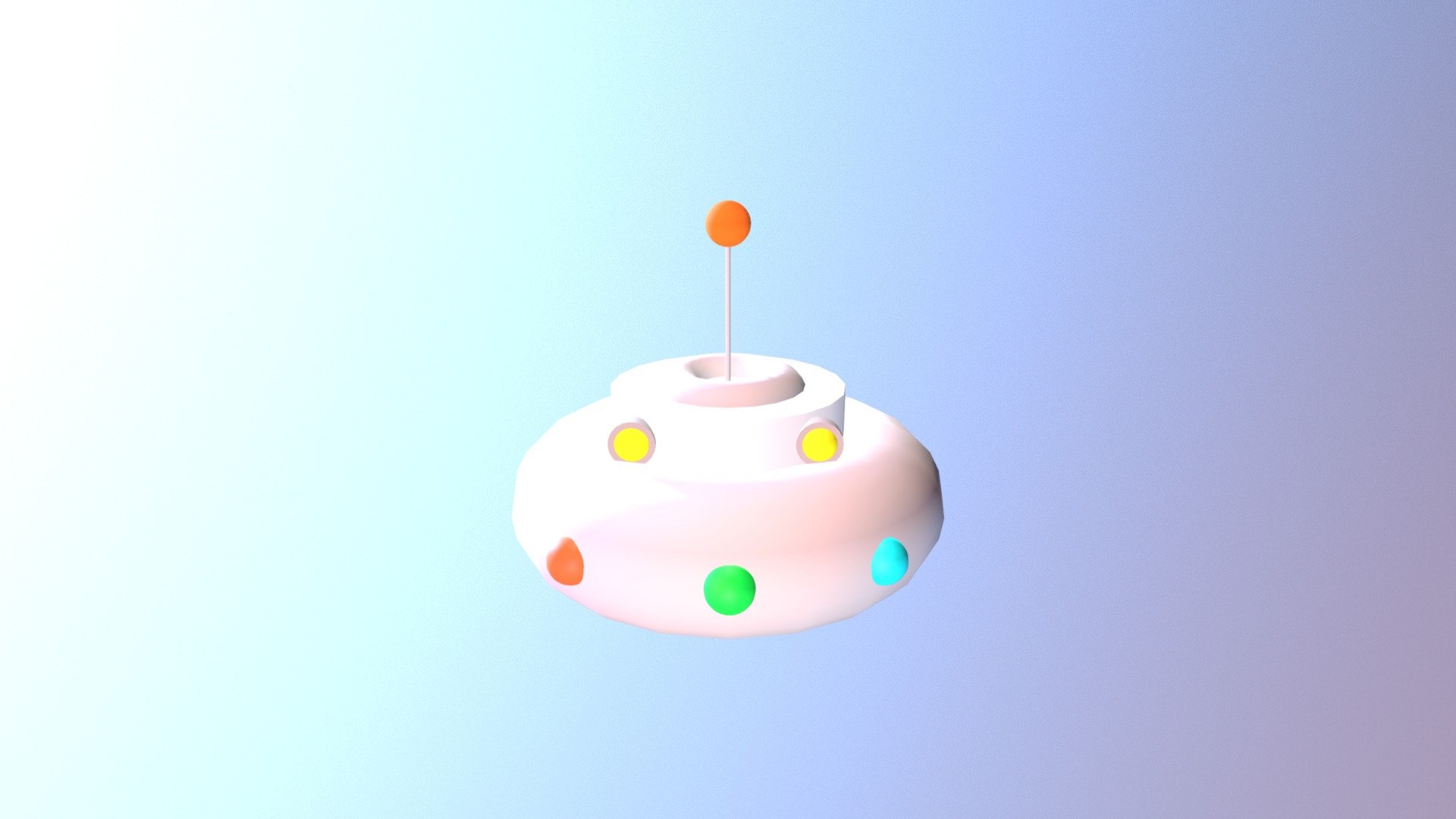Little UFO - 3D model by leximodels [ffb3143] - Sketchfab