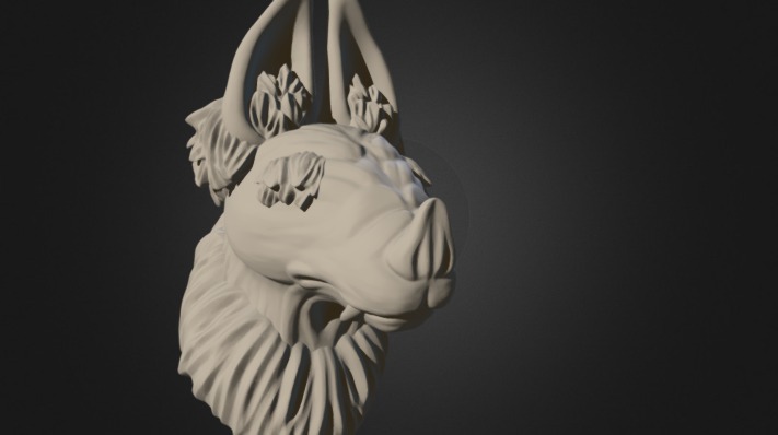 high-res wolfbat sculpt - 3D model by caroline Gundersen (@caroline ...