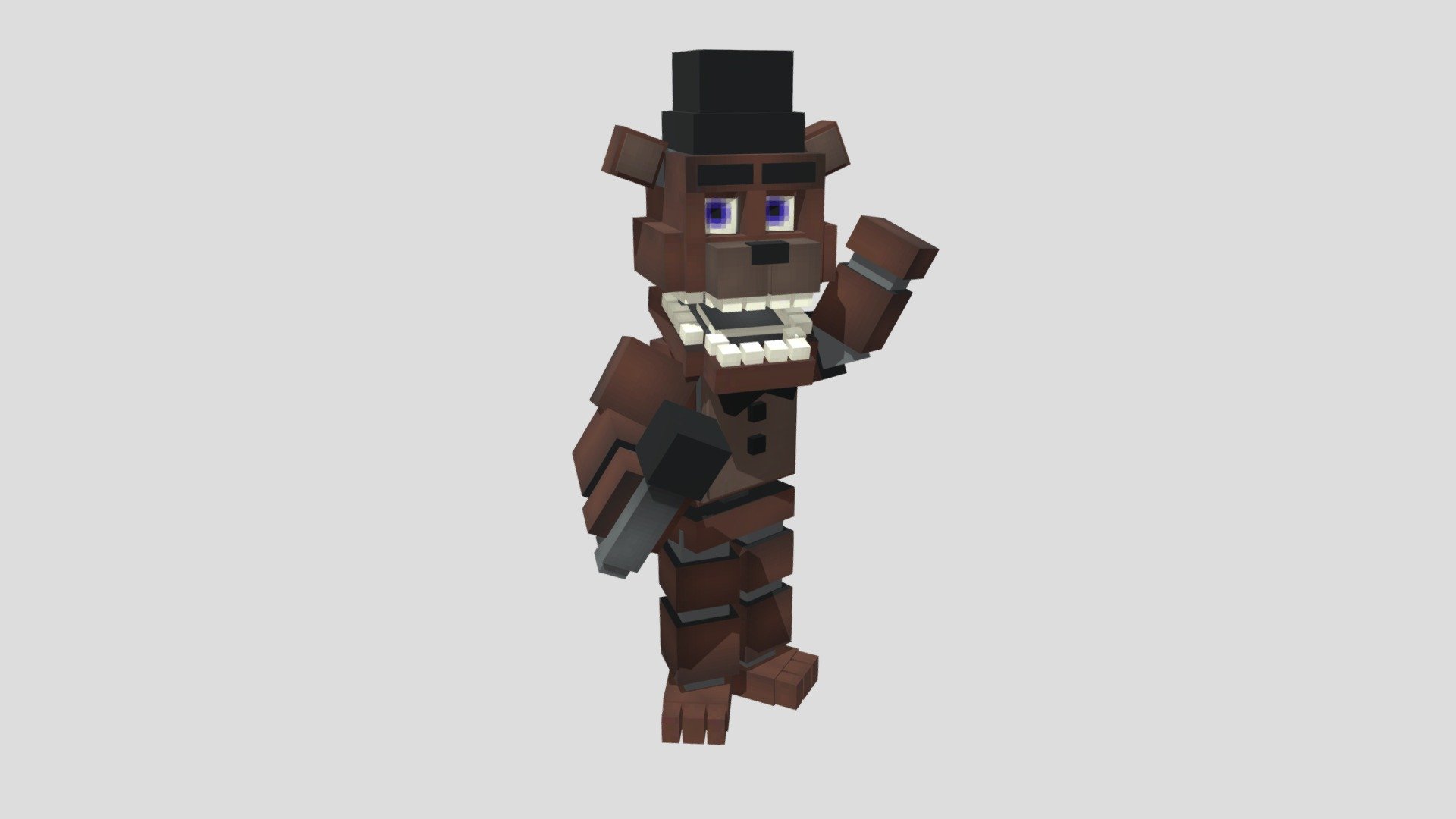Freddy Fazbear - 3D model by AGuyCalledRagnarok [ffb539c] - Sketchfab