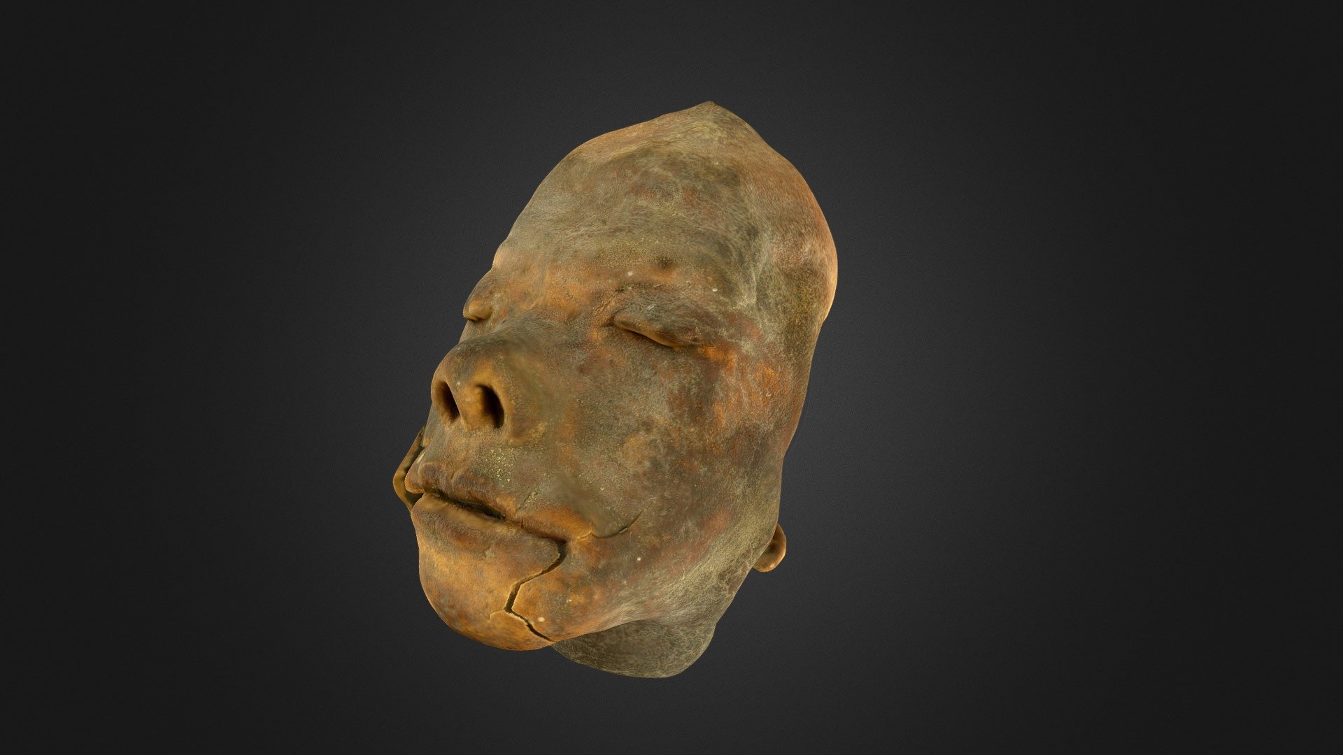 Cabeza reducida - 3D model by Ministerio de Cultura Perú ...
