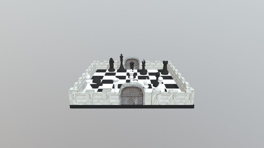 Scene_checkerboard - 3D model by sikw_g [ffb620f] - Sketchfab
