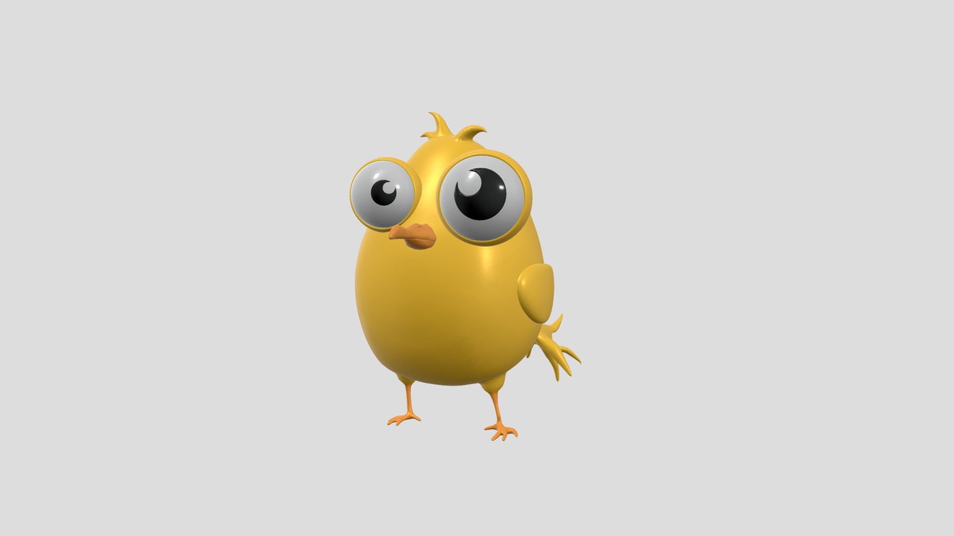 cartoon bird - 3D model by Mahmoud.Saeed [ffb826a] - Sketchfab