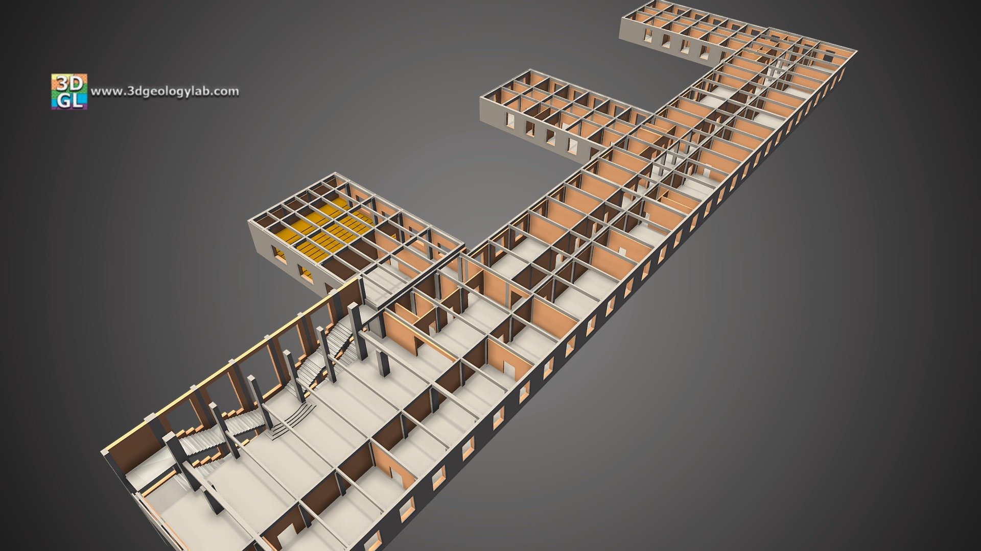 Department of Geology - 3D model by 3D Geology Laboratory ...