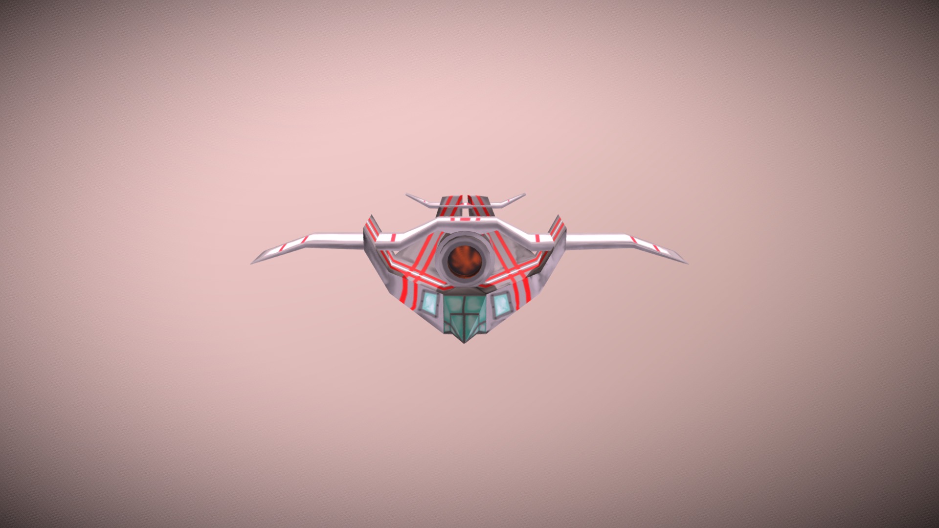 Low Poly Spaceship - 3D model by JakeGawthorpe [ffba4c5] - Sketchfab