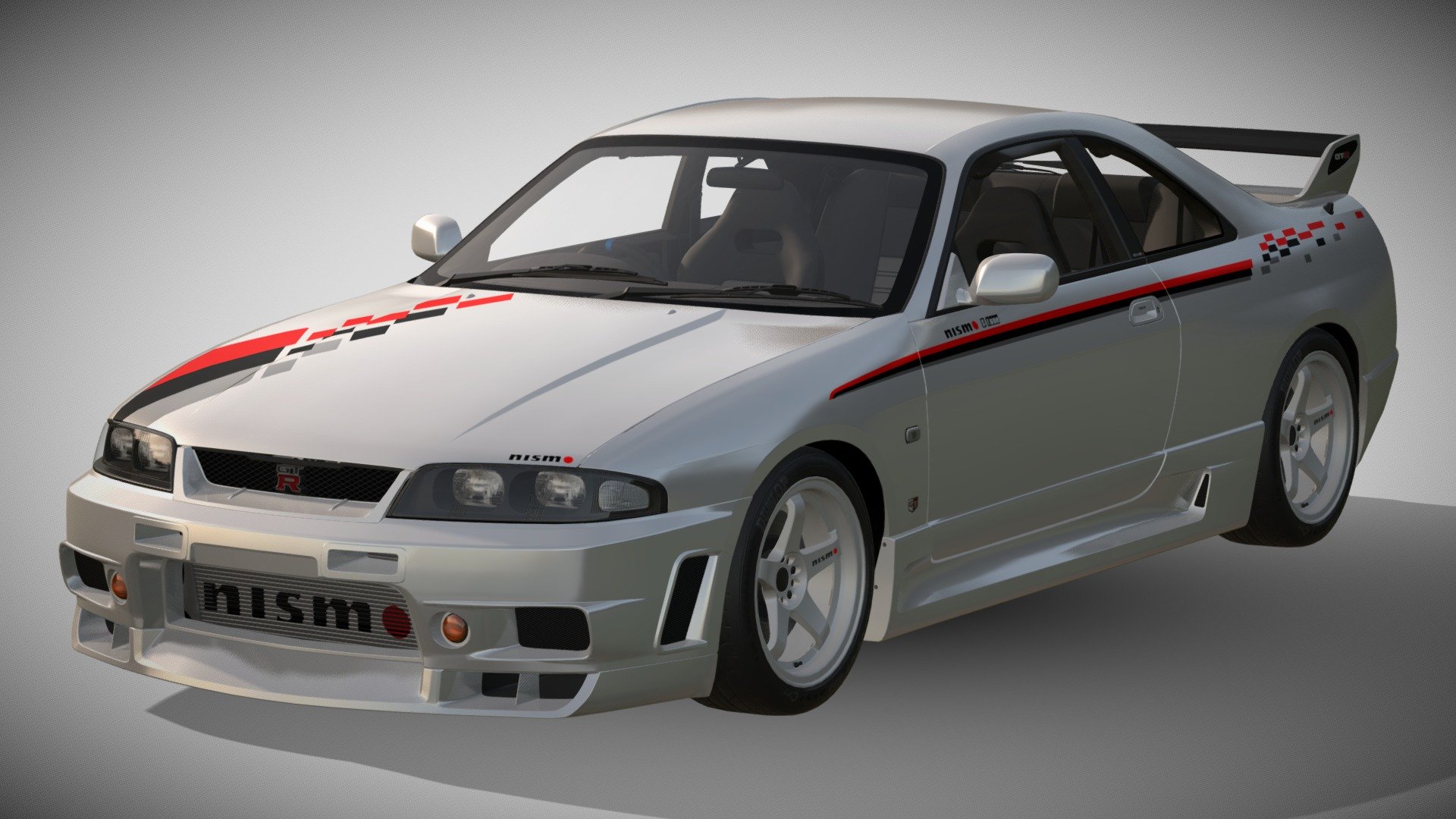 1995 Nissan Skyline GTR R33 Nismo S-Tune BCNR33 - Download Free 3D ...