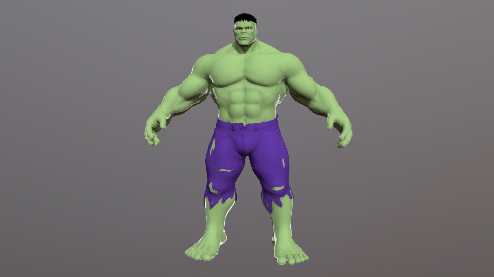 Hulk - Full Body mod_2024 - 3D model by chandu_ [ffbd45e] - Sketchfab