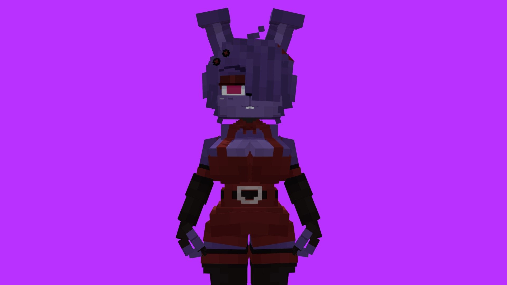 Bonfie Minecraft - Download Free 3D model by Meme bonfie ...
