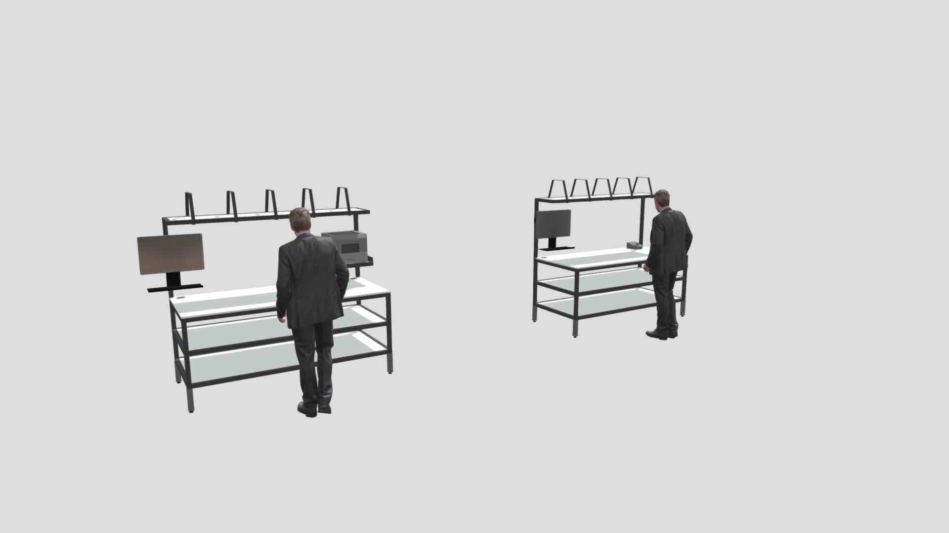 AW-GXO10262 Luke Jones Pack Benches - 3D model by 3D-VIEW (@Jake ...