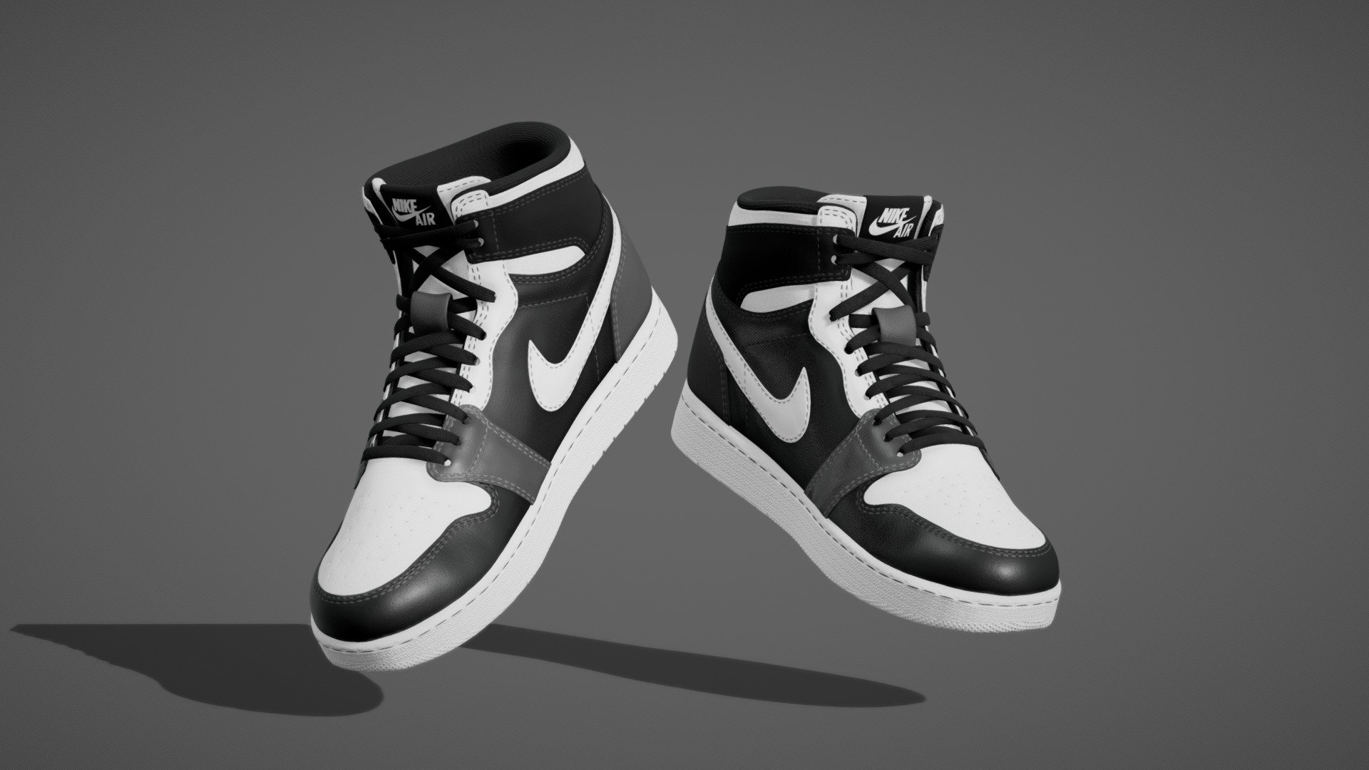 Air Jordan Nike shoes - 05 - Buy Royalty Free 3D model by 5th Dimension ...
