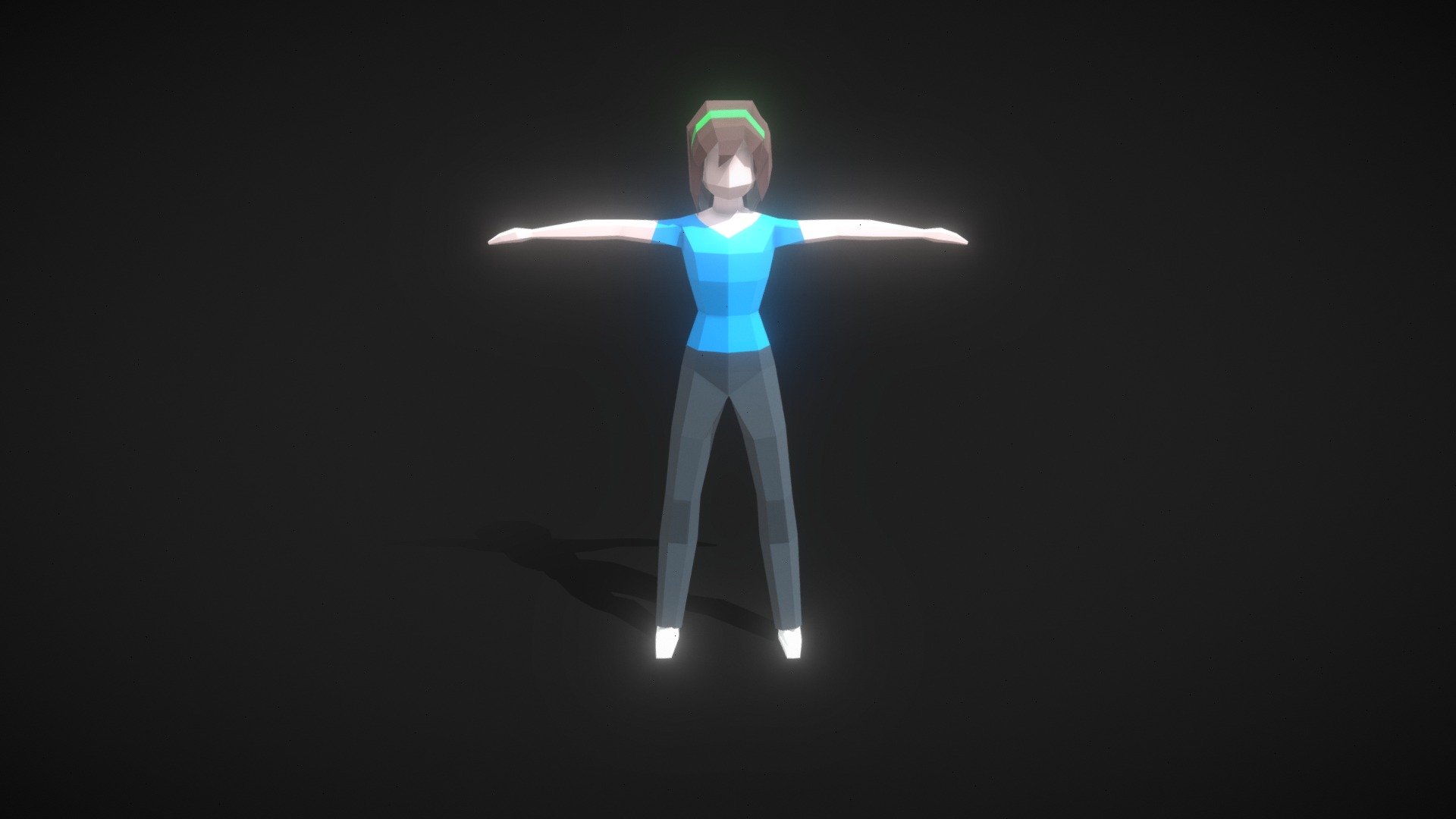 Low Poly Faceted Character - 3D model by LachlanSchulz [ffc2085 ...