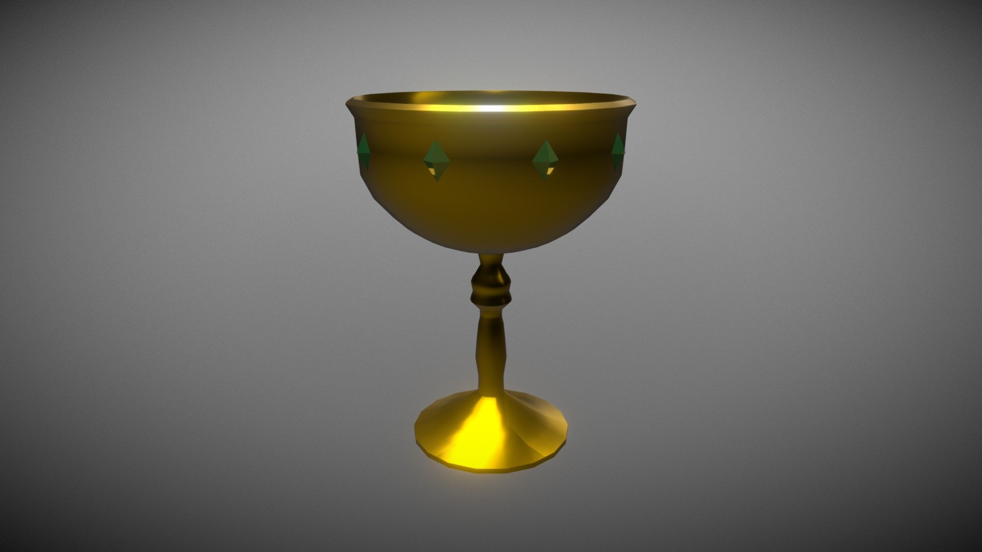 Goblet 2 - 3D model by DarraghR [ffc218e] - Sketchfab