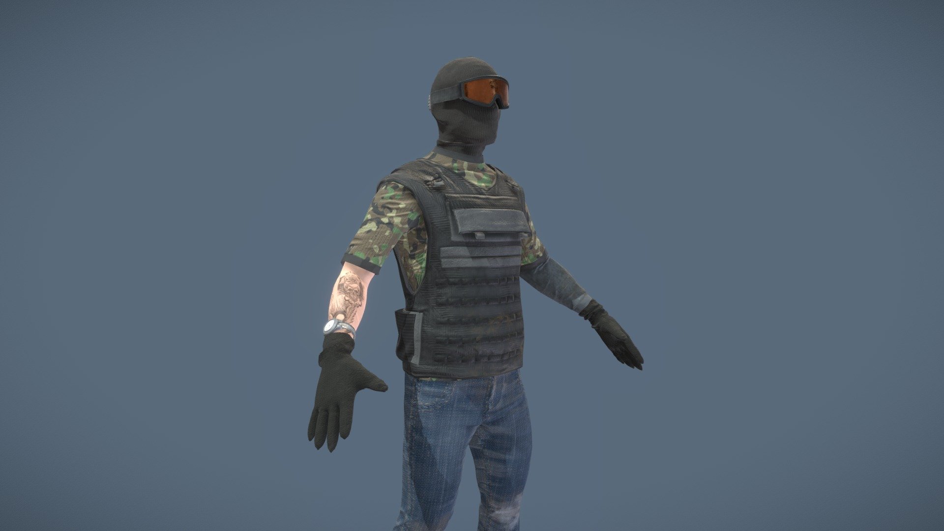 Rogue Soldier - Buy Royalty Free 3D model by Cailbur3D (@clr3D ...