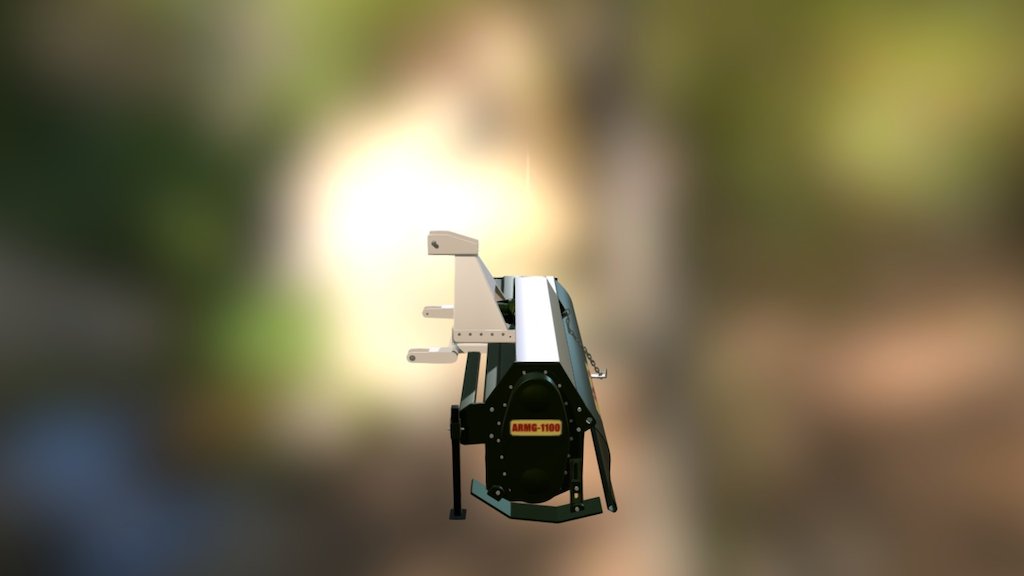 Mini Rotary Tiller - 3D model by Semihkucuk [ffc34bc] - Sketchfab