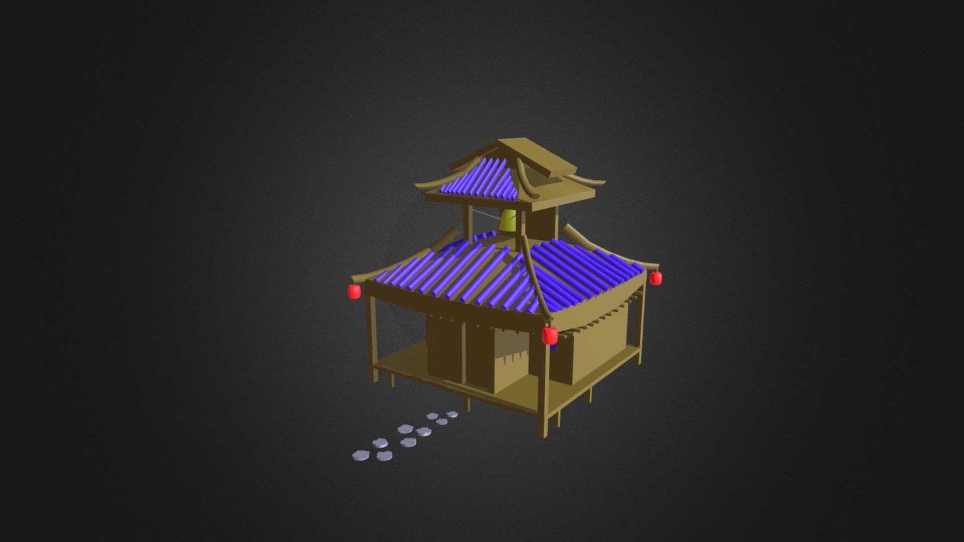 Japanese House - 3D model by NakulRajpal [ffc4527] - Sketchfab